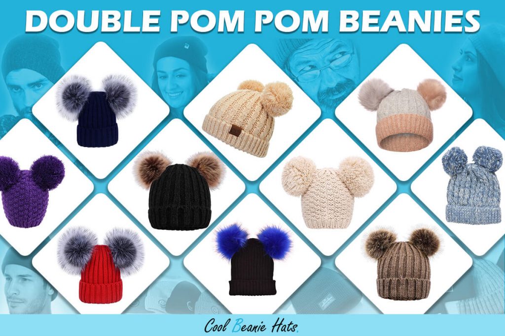 9 Best Double Pom Pom Beanies & Winter Hats (Two Pom)